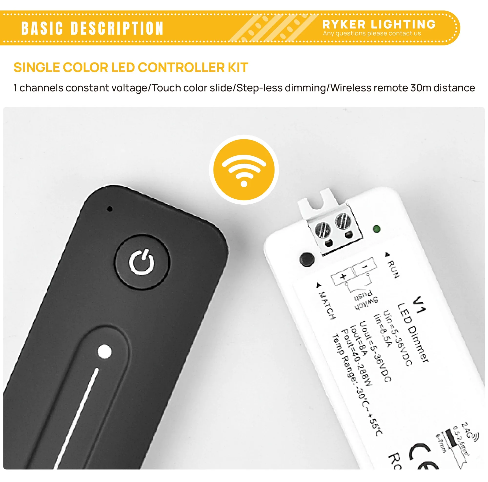 8A * 1CH亮度LED控制器设置V1 + R11| Alibaba.com