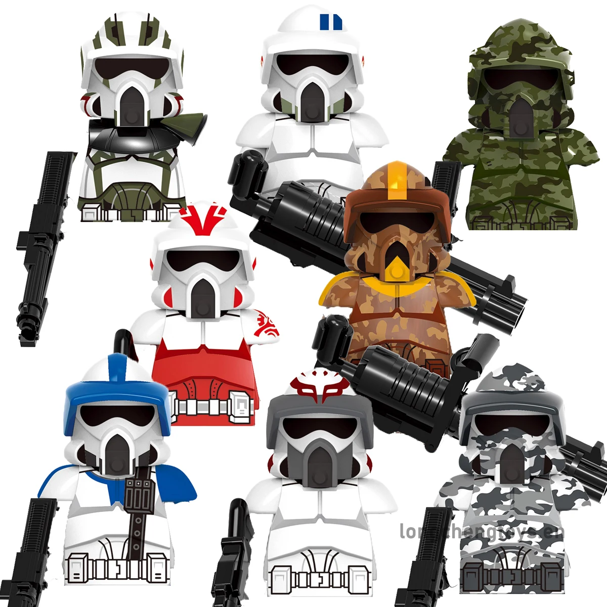 Sw Movie Arf Commander Trauma 91st Corps Squadron Trooper Jungle ...