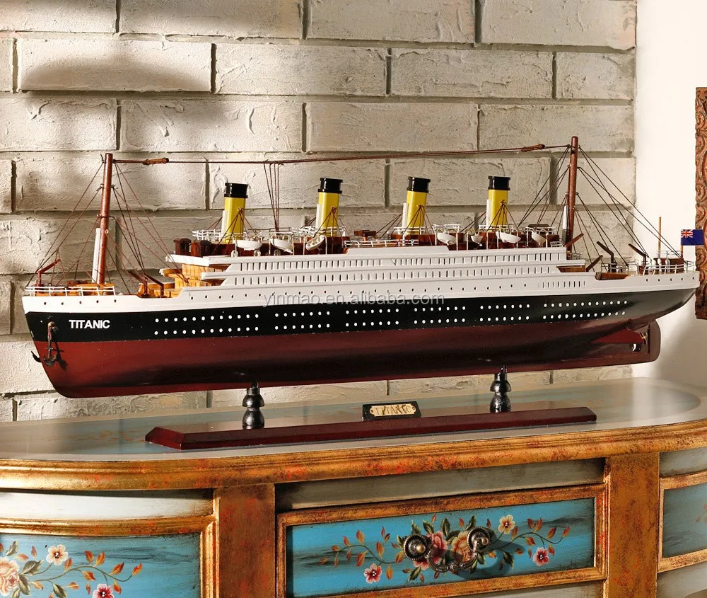 Rms Titanic Ship Model With Led Light,Size 100x11.5x34cm - Buy Led ...