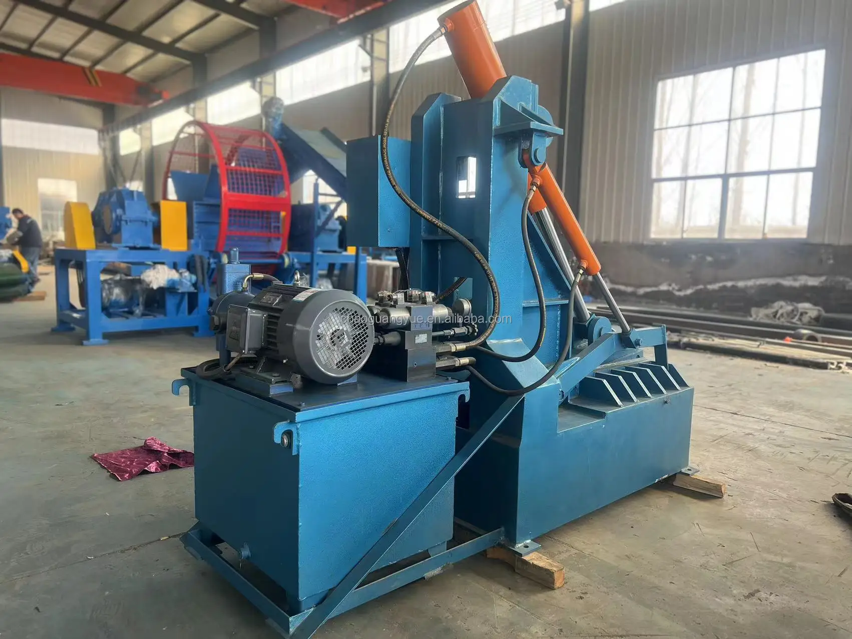 Rubber Powder Machine Fully Automatic Waste Tire Processing Recycling ...