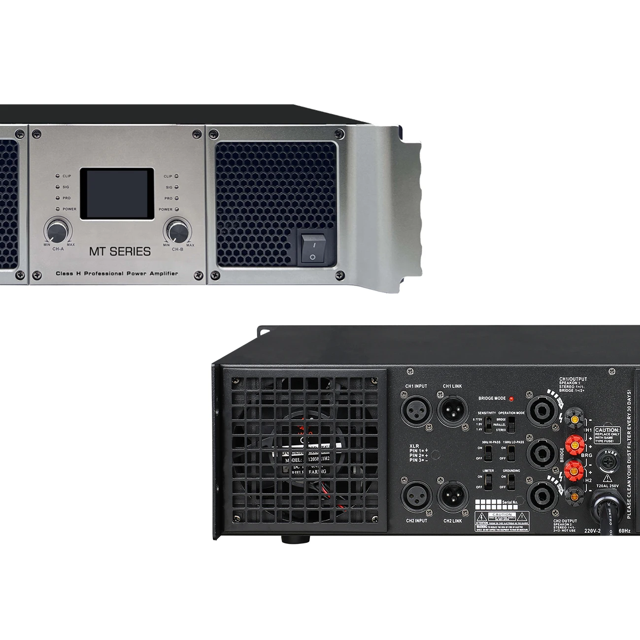 MT-21000 Professional 1000W Audio Power Amplifier & High Power Amp