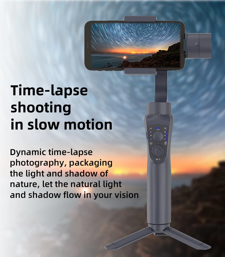 Yesido High-precision Gyroscope Face Tracking Tripod Intelligent 3-axis ...