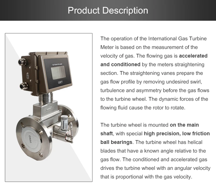 Holykell Natural Lpg Gas Turbine Flow Meter - Accurate & Reliable