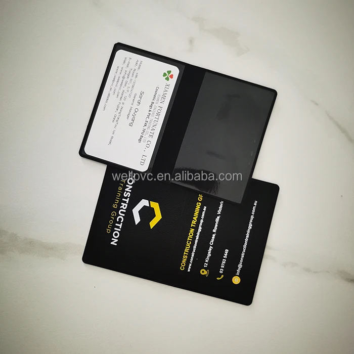 Custom Factory Supply Pvc Vinyl Insurance Card Holder,Plastic Insurance Policy Document Holder ...