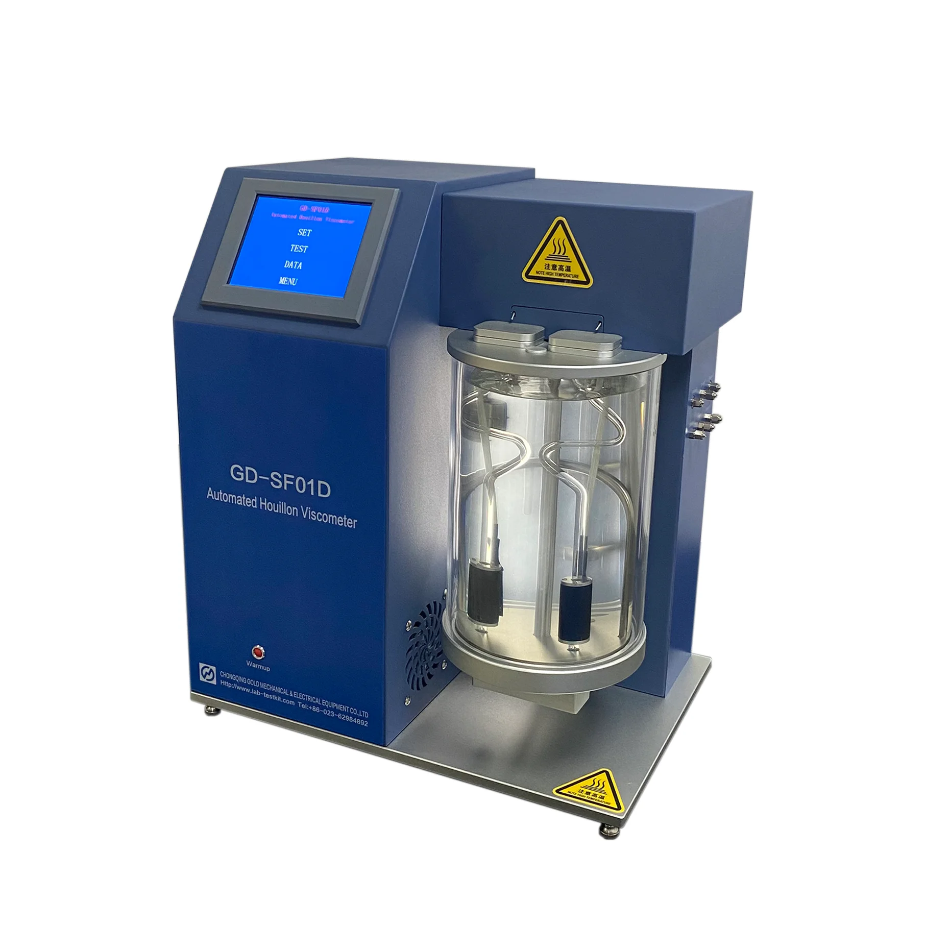 viscometer ASTM D7279 Automatic Kinematic Viscosity Test Machine for ...