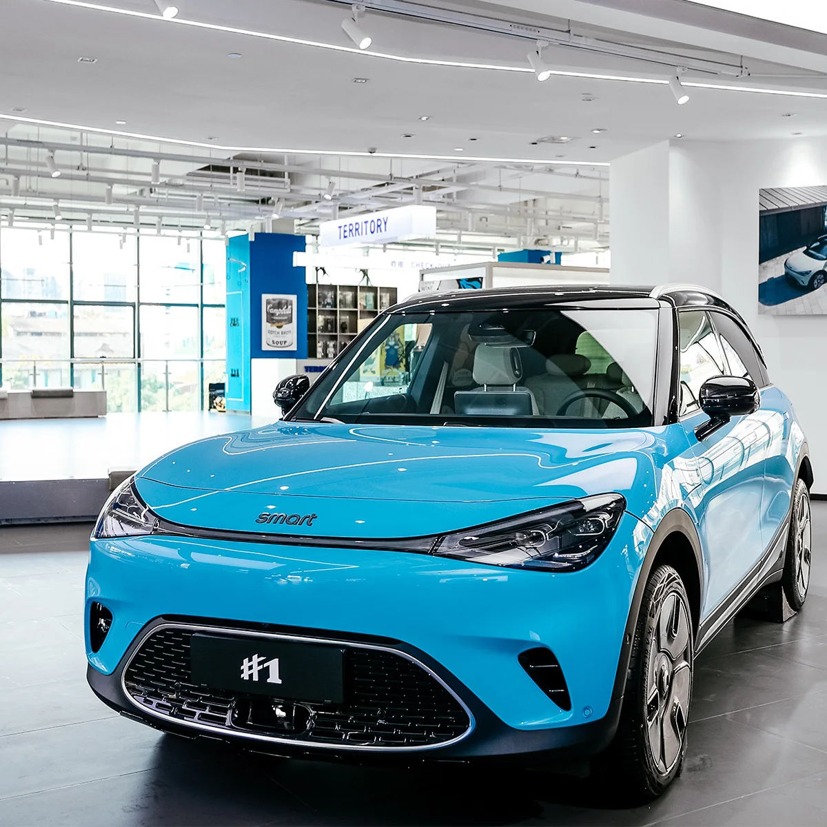 Smart Elf #1 2022 Pro+ Suv Pure Electric Auto Fast Charging 0.5 Hrs 535km Long Range 4 Wheels 5 ...