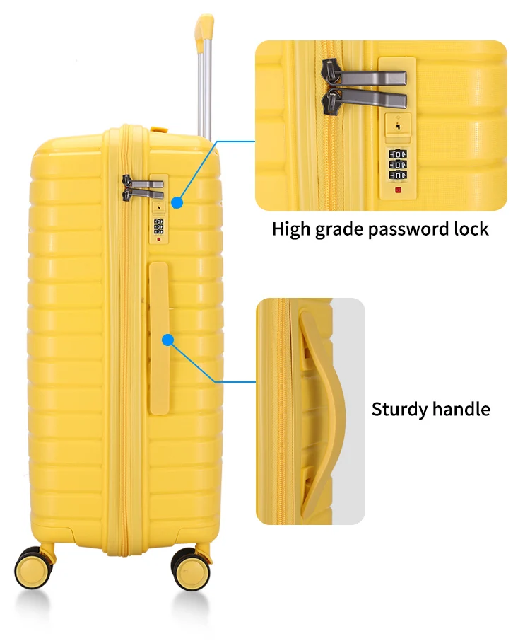 OMASKA Custom Cheap PP Luggage Set - Durable & Stylish