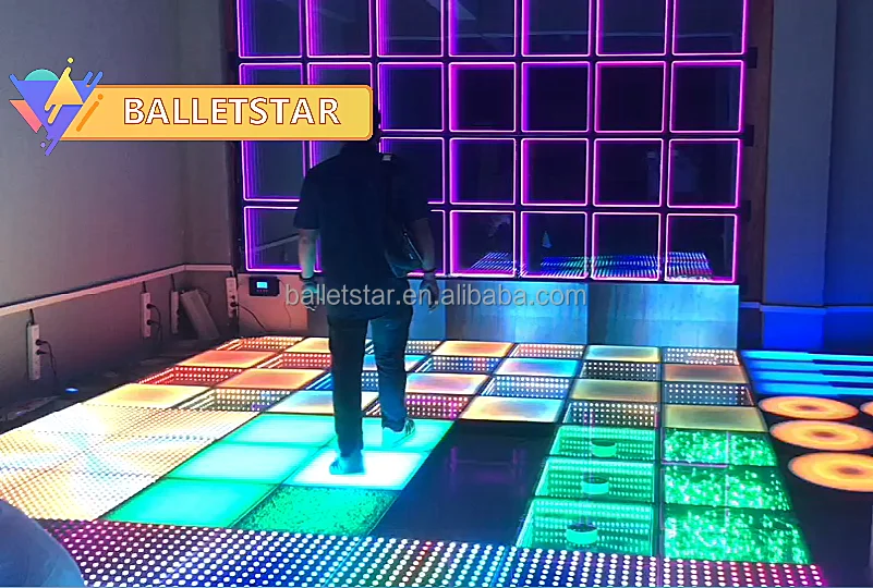 3D LED Dance Floor - Disco Night Club Decoration Panels