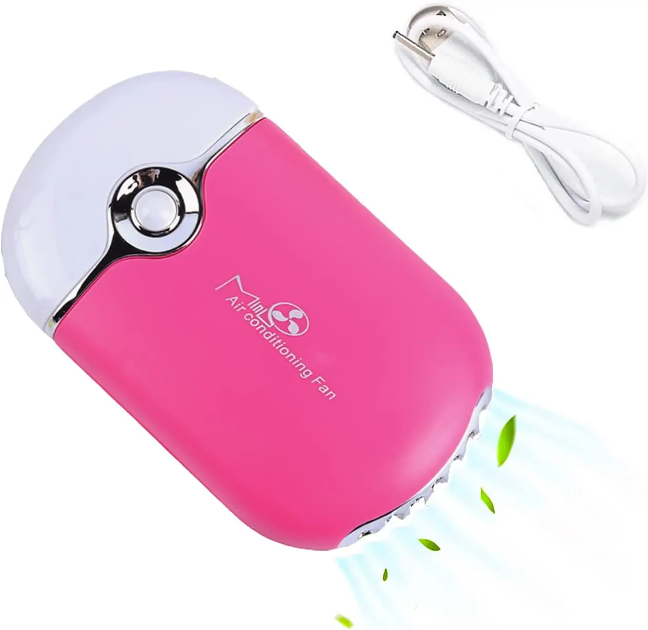 Portable Rechargeable Usb Mini Air Conditioning Blower Nail Polish ...