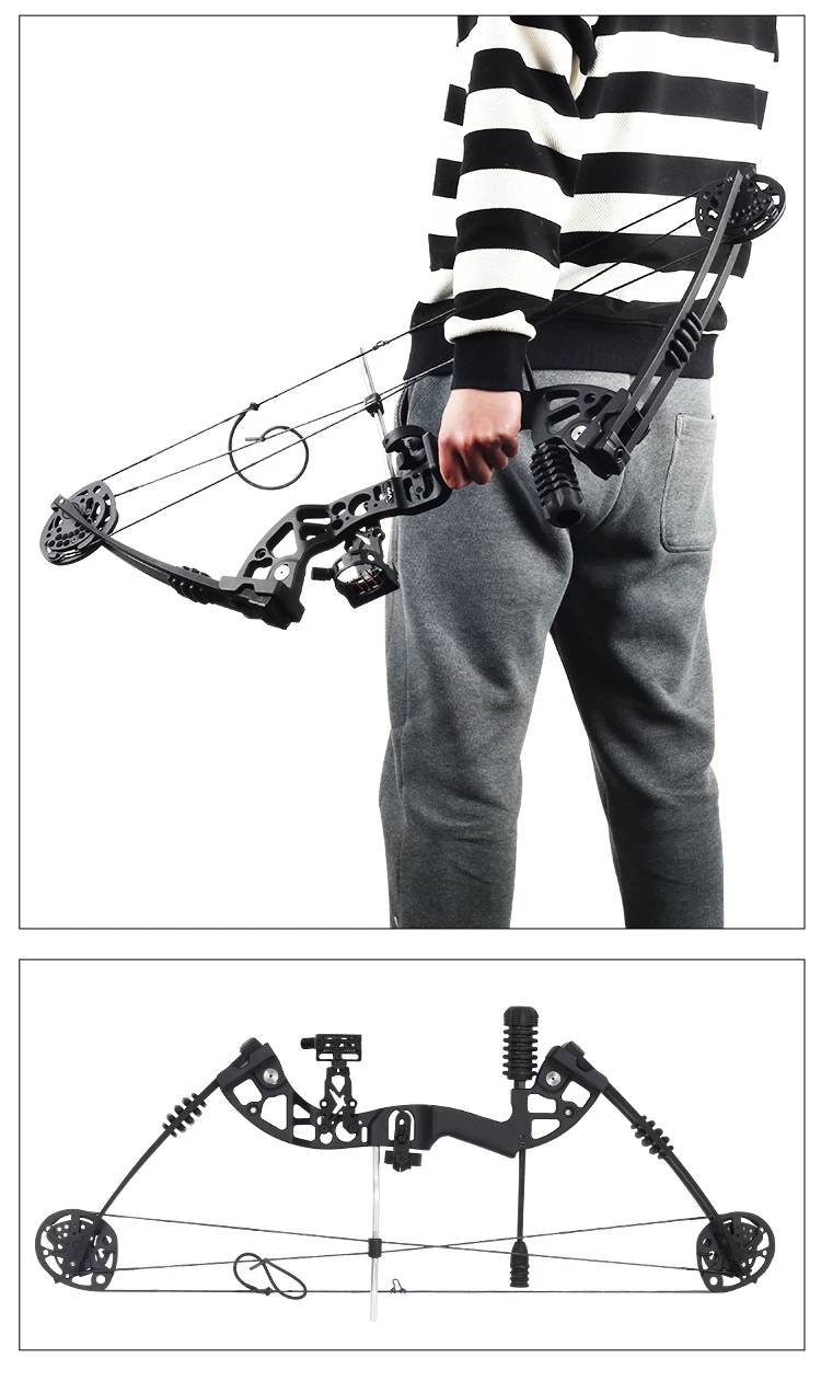 Compound Bow and Arrow Set for Professional Hunting Archery