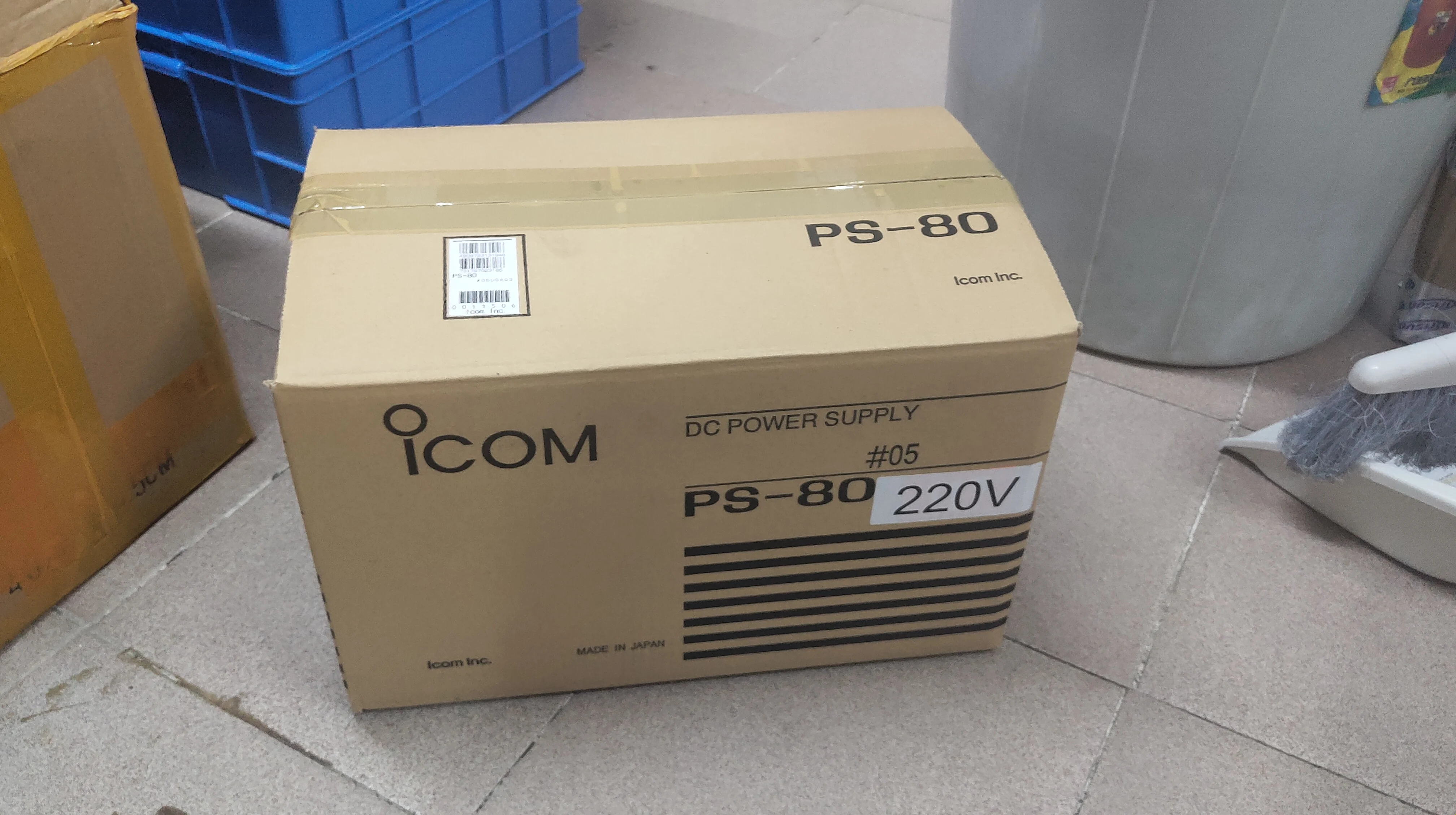 ICOM DC 전원 공급 장치 PS-80 A220 마이크, HM-176 및 부착 어댑터, MBA-3 제공| Alibaba.com