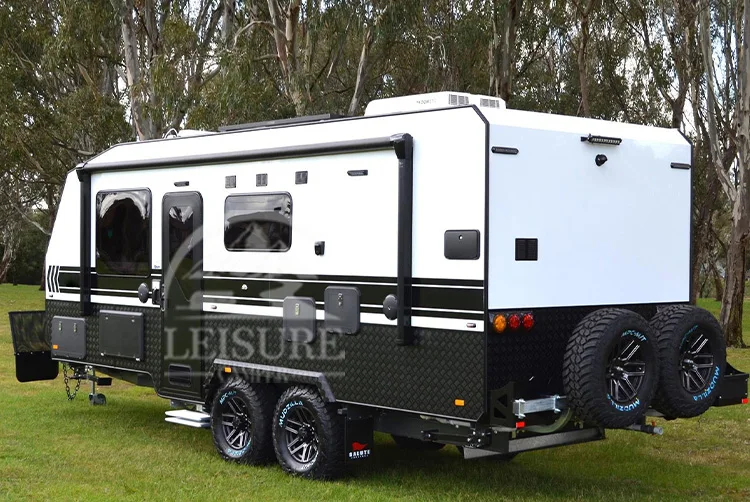 Spacious Offroad Camper Trailer with Bathroom - Expandable Camper ...