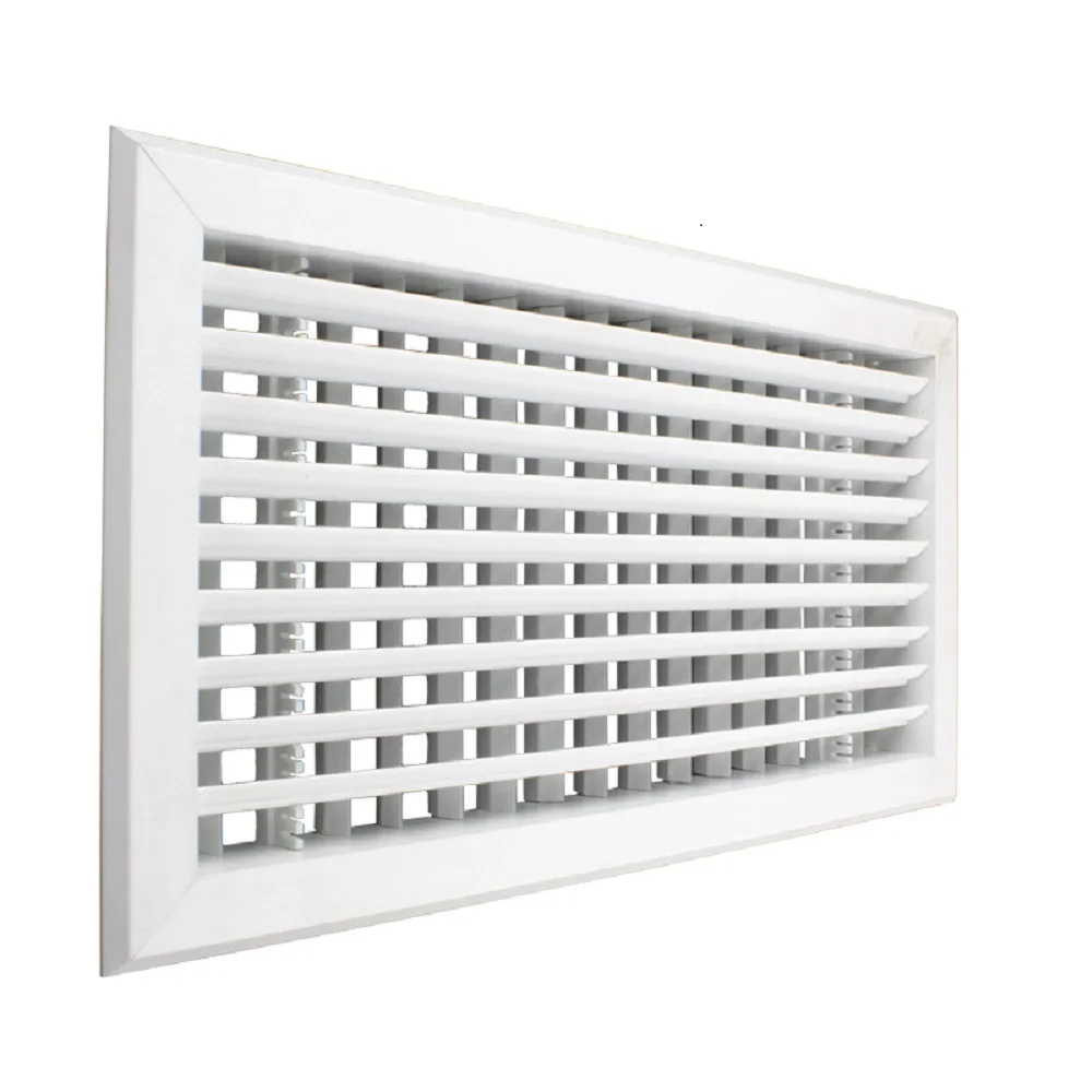 Ventilation Ceiling Plastic Return air Grille Adjustable Pvc Louver ...