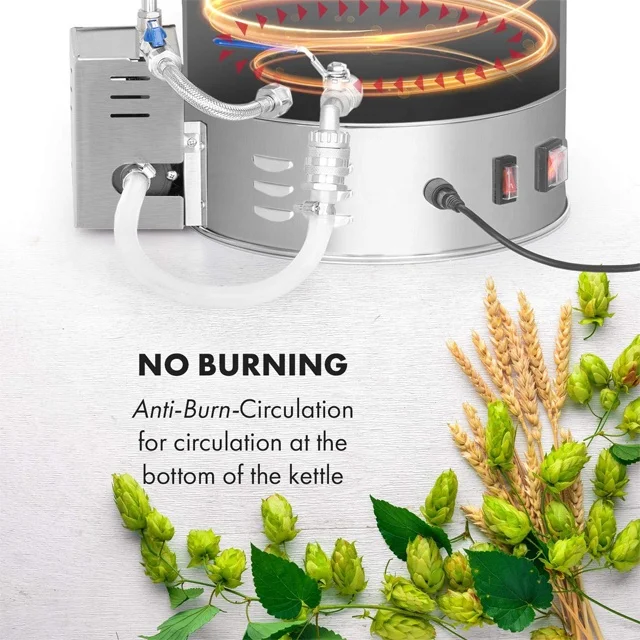 2023 Beer Brewing Equipment - Electric Mash Tun Micro Brewery