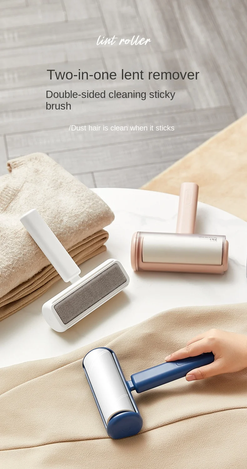 Pet Fur Remover And Lint Roller For Clothes And Furniture Reusable Pet ...