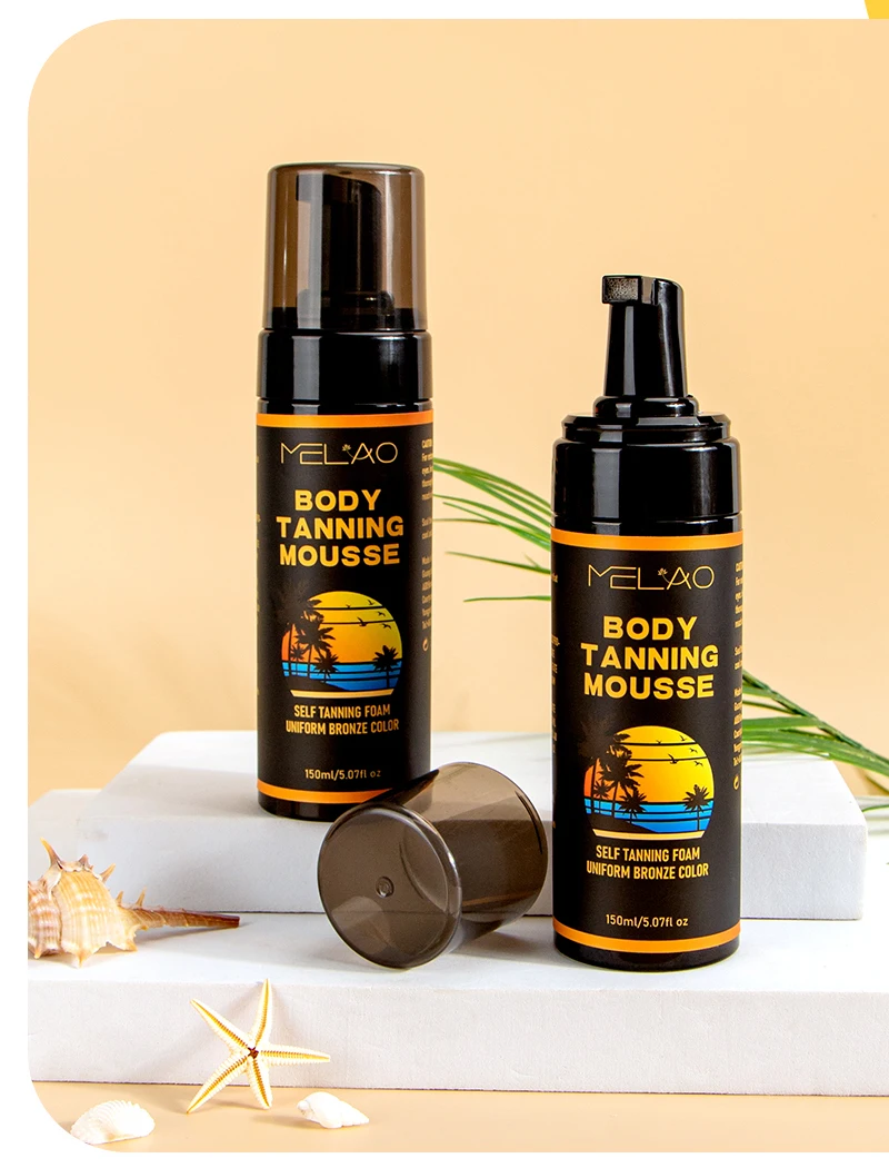 Wholesale Private Label Natural Tanning Cream Shimmering Looking Dark ...