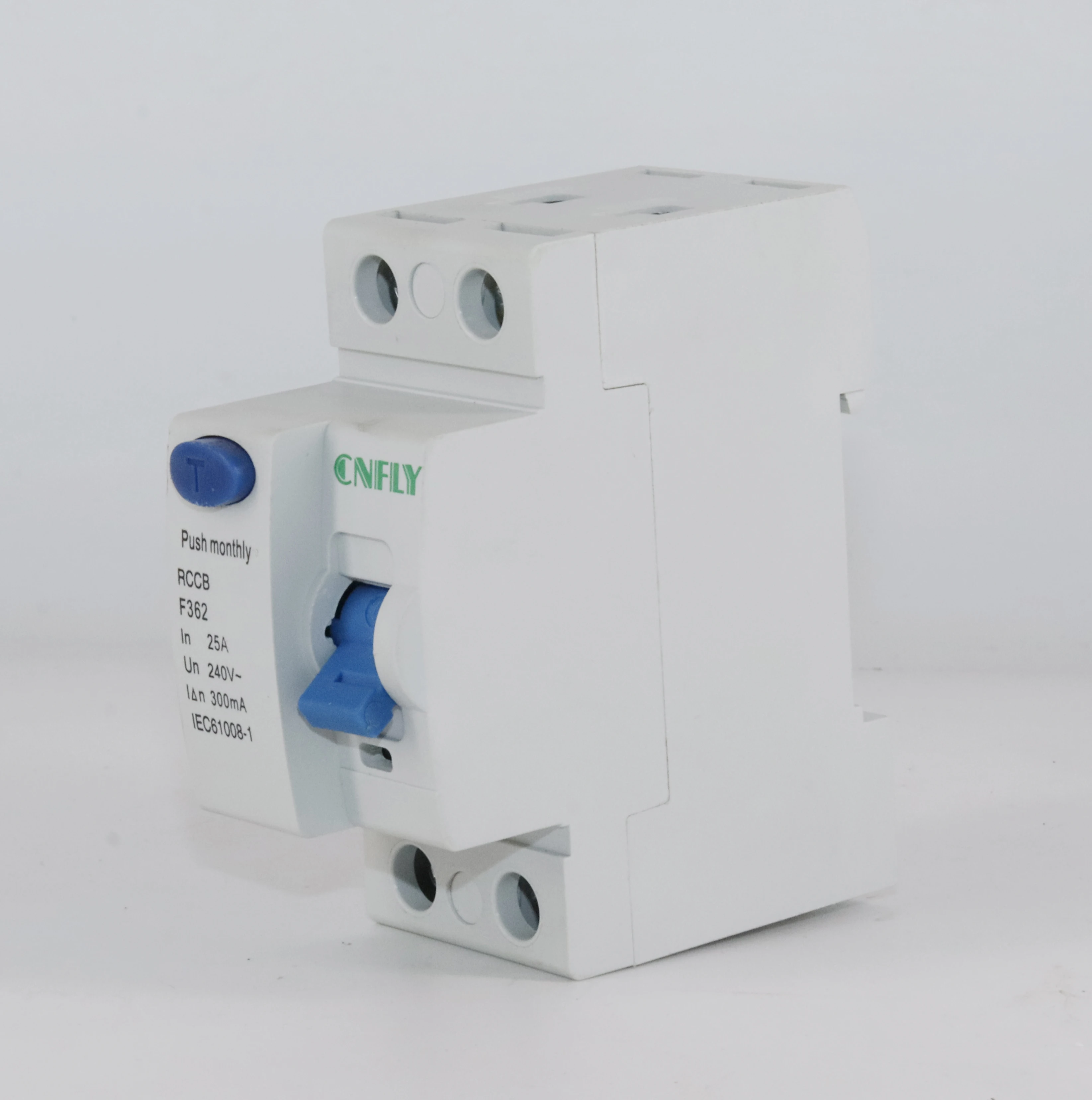 AC Smart Residual Current Device RCD RCCB Type Differential Circuit Breaker 2P 230V 6KA 63A 10mA ...