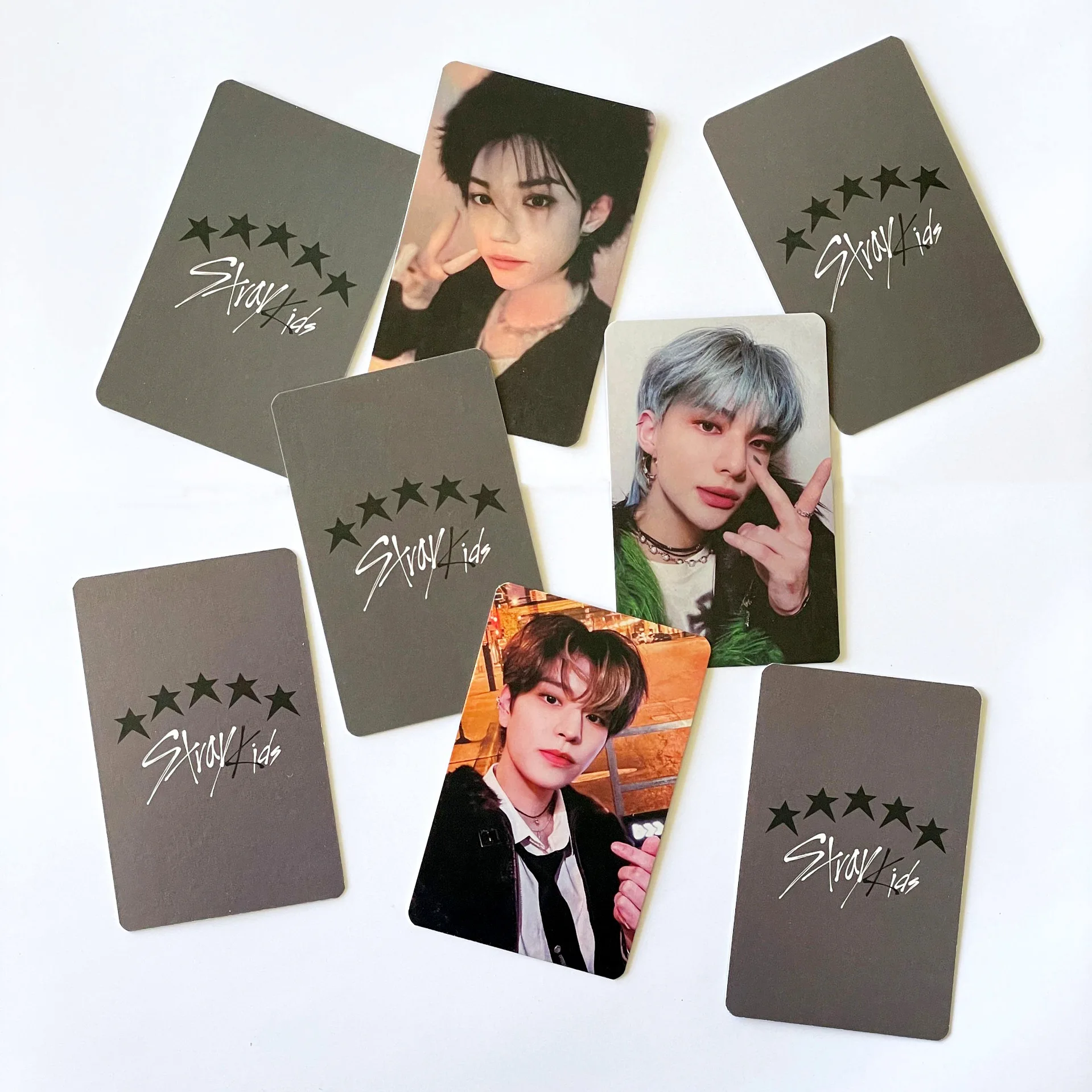 8pcs/set Wholesale Kpop Stray Kids 5-star Lomo Card Photo Card - Buy ...