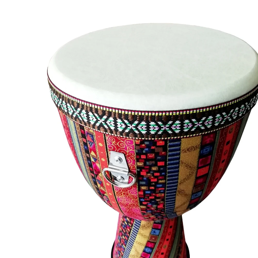 Aiersi Vibrant color 8 inch Authentic African D'jembe Drum Small/Medium ...