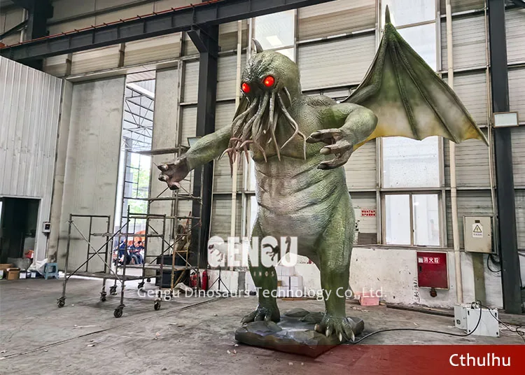 Customized Animatronic Model Western Mythical Monster Cthulu