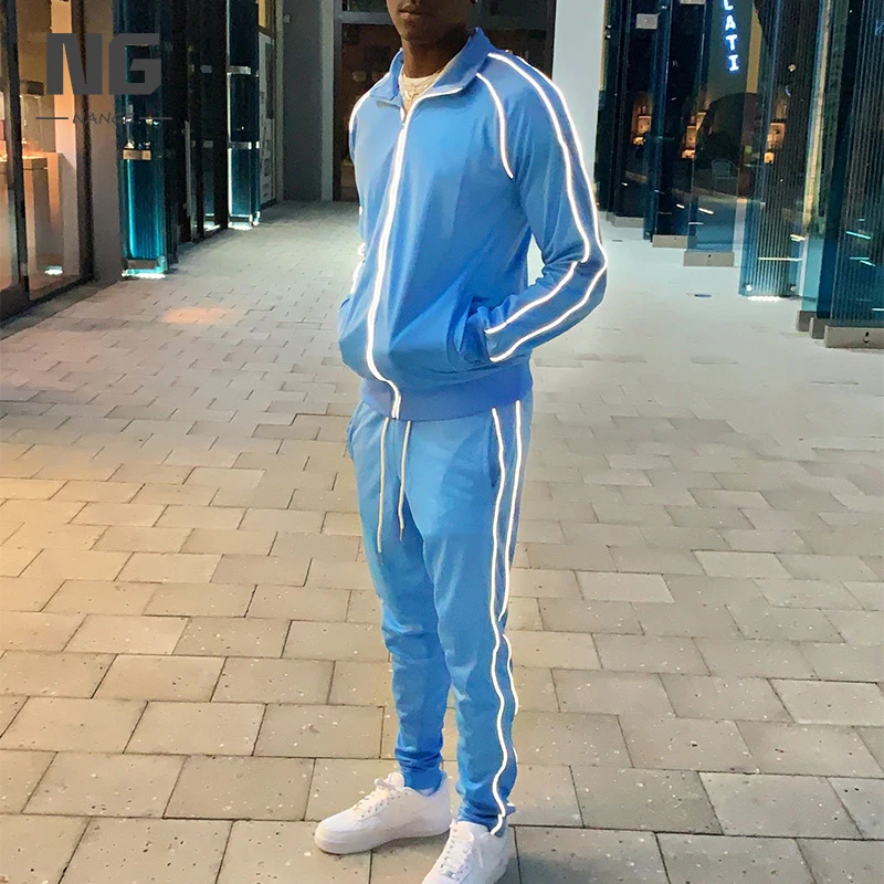 Shop High Quality Reflective Tracksuits for Men Wholesale