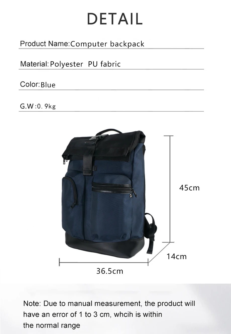 Top Load Compact Hiking Pack Durable Sports Waterproof Daypack Usb ...