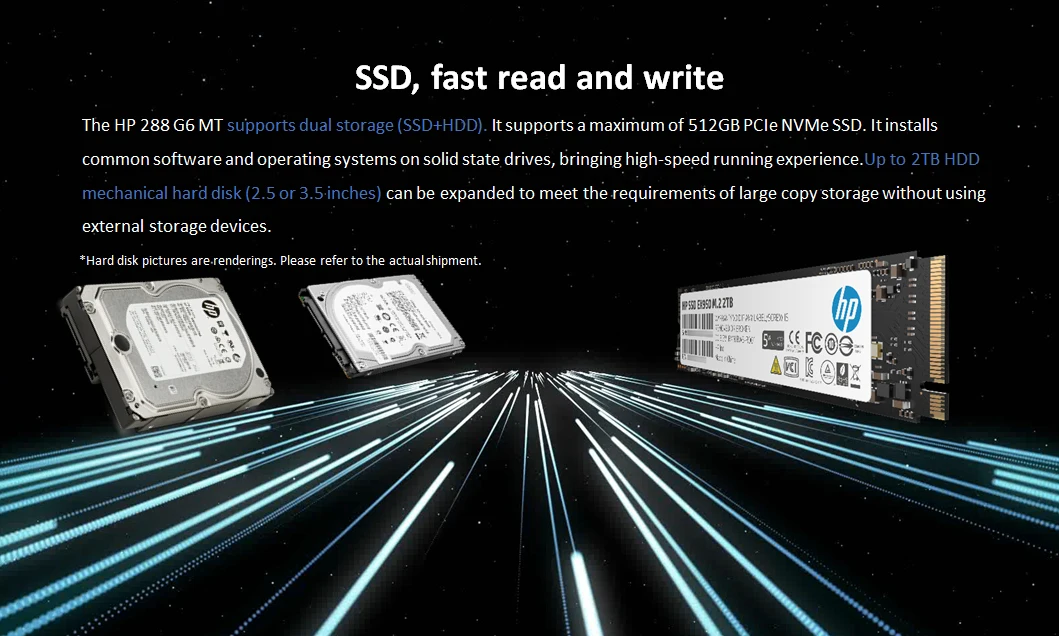 Pro288g6mt Desktop Computer I7-10700 256gssd Carton For Business Ssd ...