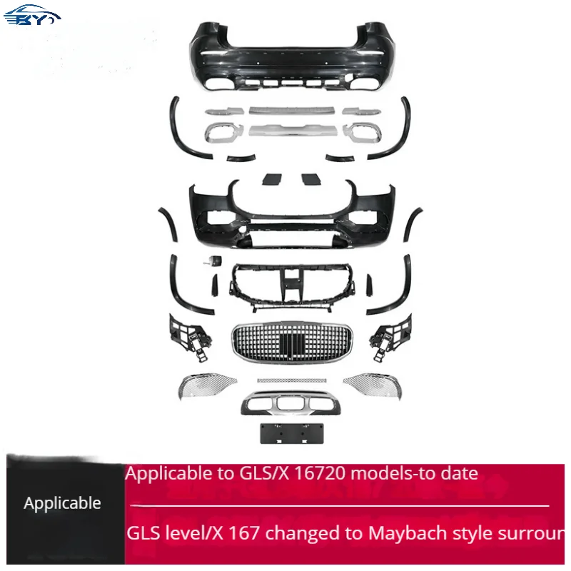 For Mercedes-benz Gls400 Gls450 Retrofit Maybach Surround Upgrade ...