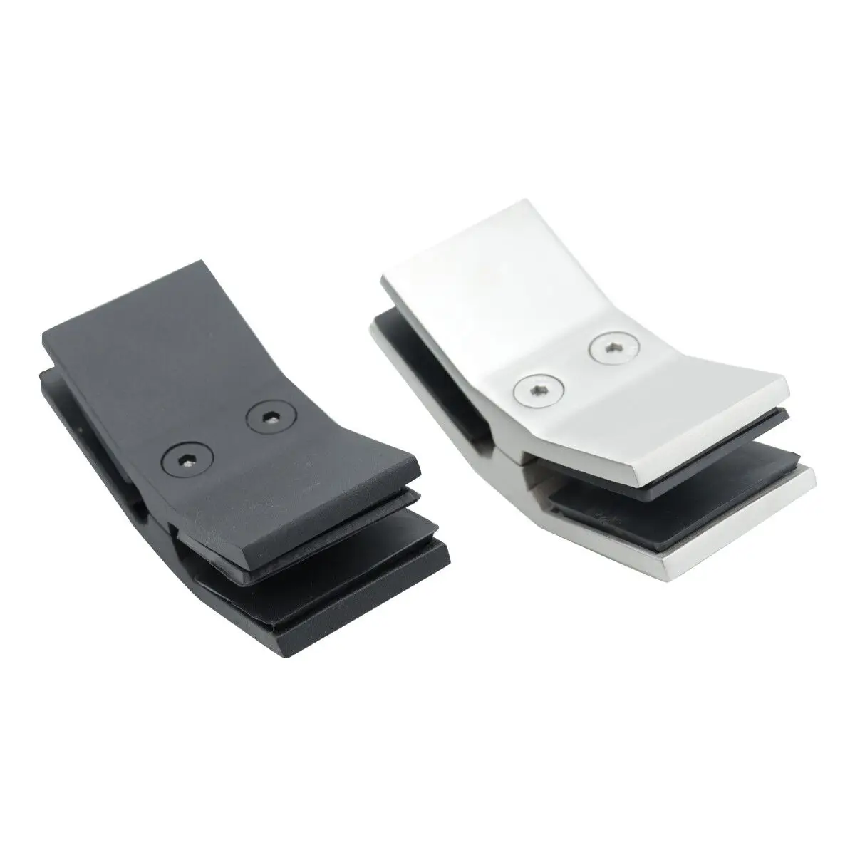 Stainless Steel Glass Railing Clips - Durable & Stylish