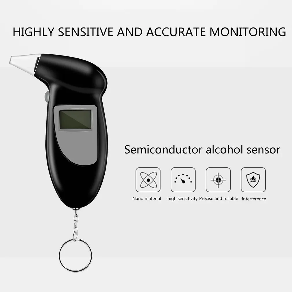 Best Selling Portable Handheld Digital Alcohol Detector Meter Checker ...