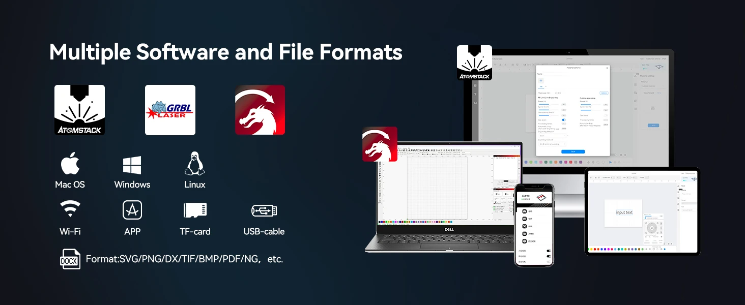 ATOMSTACK A24 X24 PRO Laser Engraver - Precision & Portability