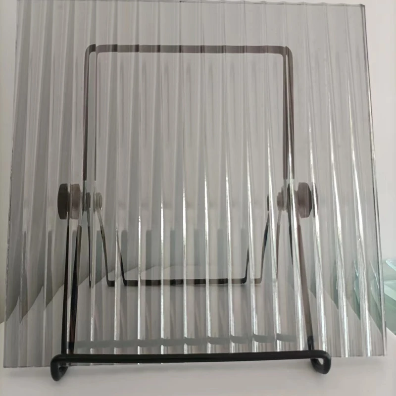 5mm Clear Patterned Glass Clear Pattern Manufacturer Shower Fluted ...