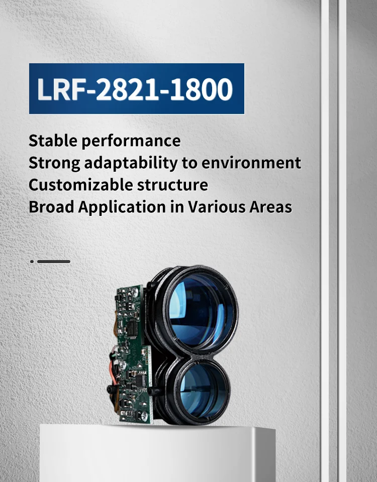 Small Measuring Meters UART TTL Interface Laser Range Finder Module for UAV