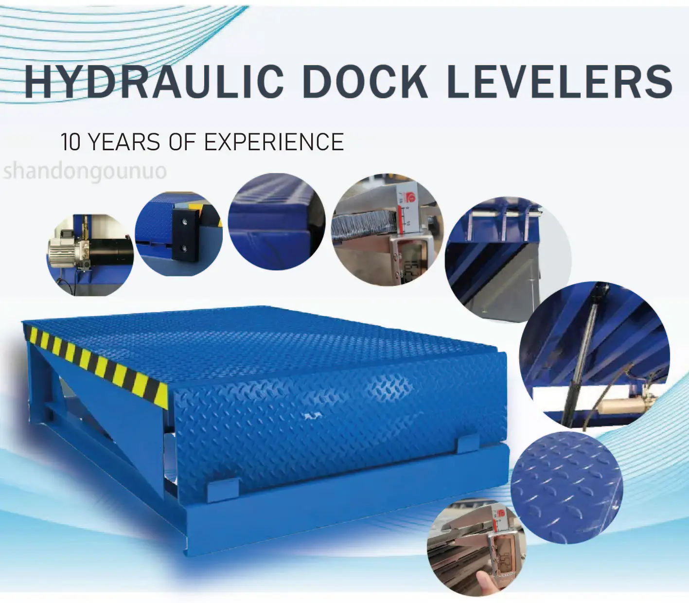 Automatic Truck Loading Ramp Hydraulic Warehouse Truck Ramp Loading ...