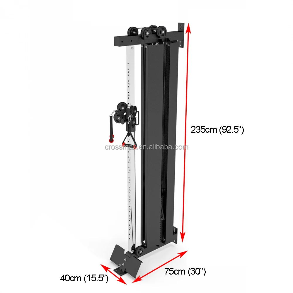 2023 Crossmax Full Half Power Rack with Cable Attachment