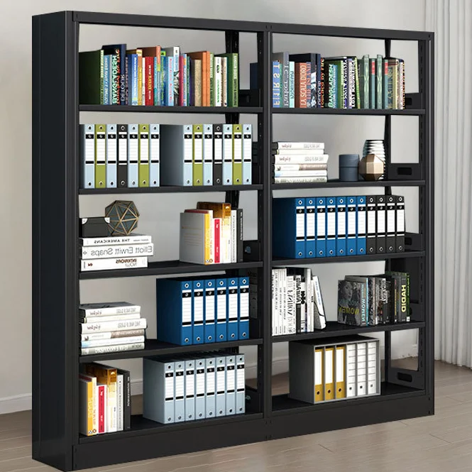 Library Furniture Steel Book Shelf Boltless Metal Library Shelving ...