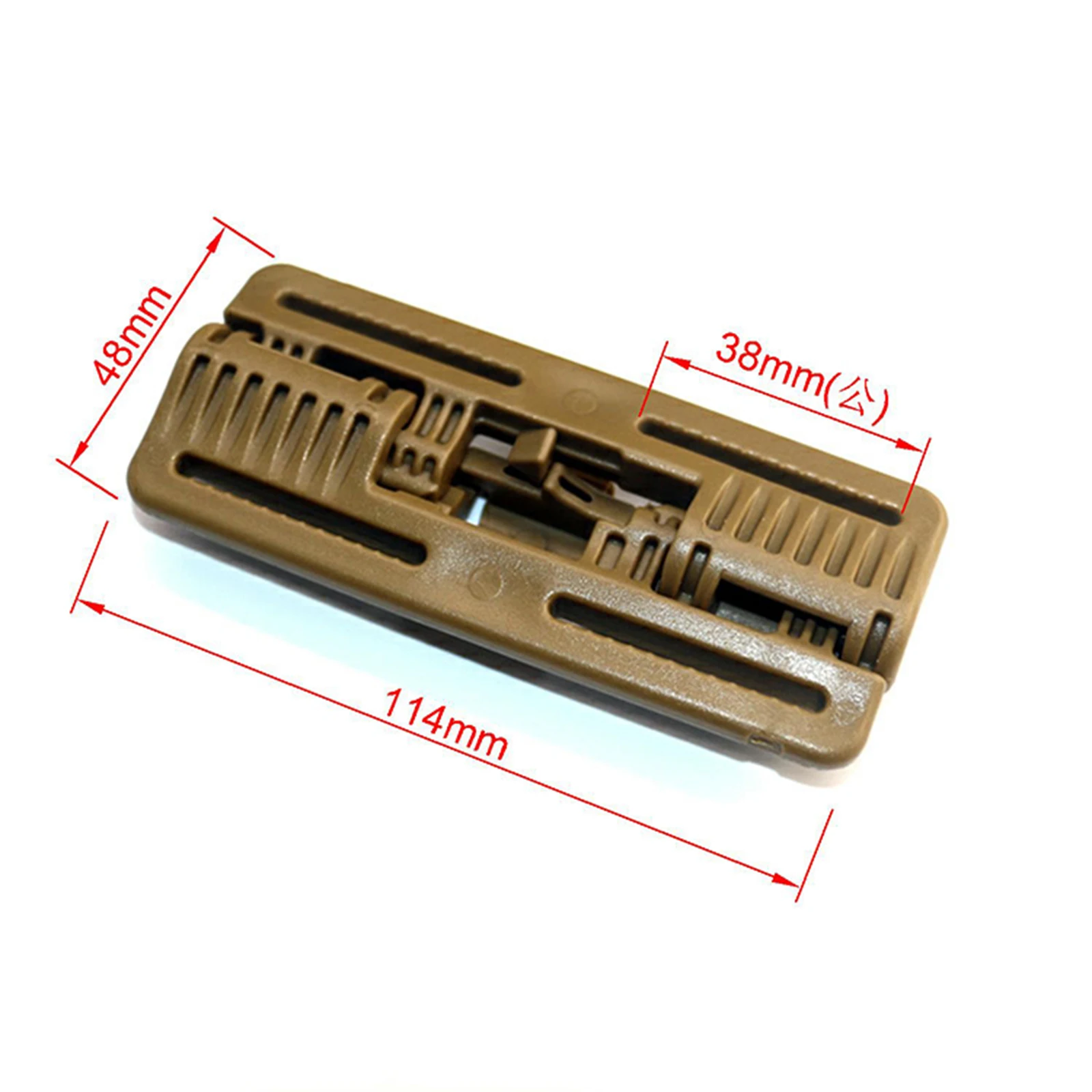 Molle Tactical Quick Release Buckle - Durable & Versatile