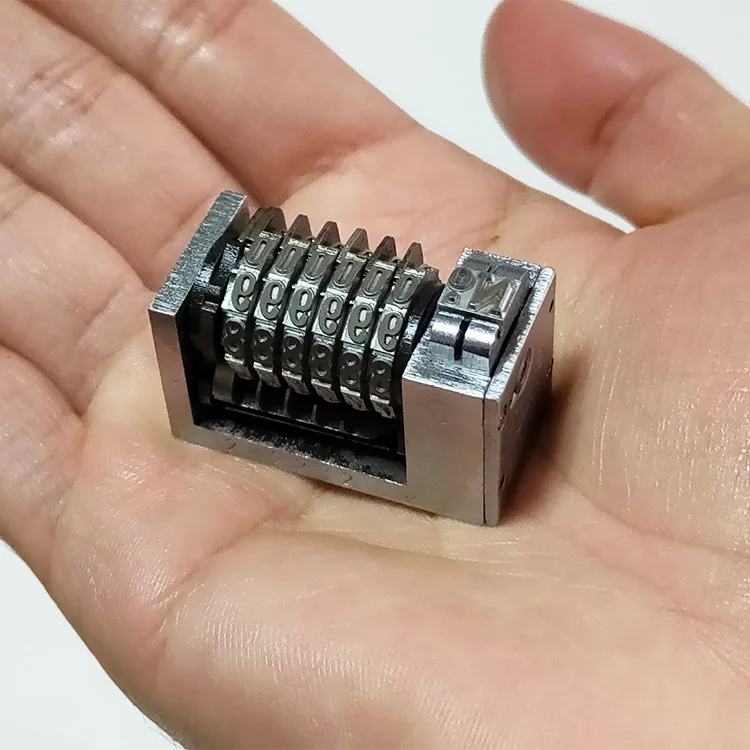 Mini 6-Digit Roman Backward Printing Machine for Offset
