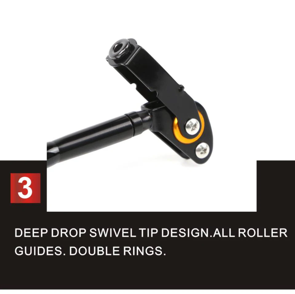 Swivel Tip Guide Big Game Fishing Rod - Saltwater Trolling