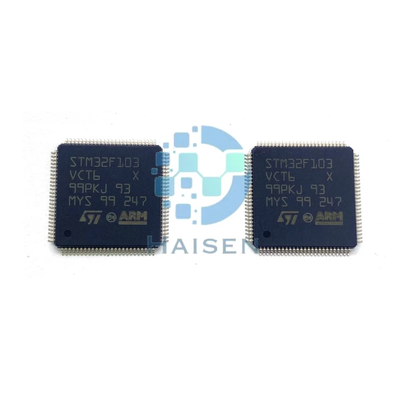 Haisen Integrated Circuits Stm32f103vct6 Original Electronic Components Chips Stm32f103 Lqfp100 ...