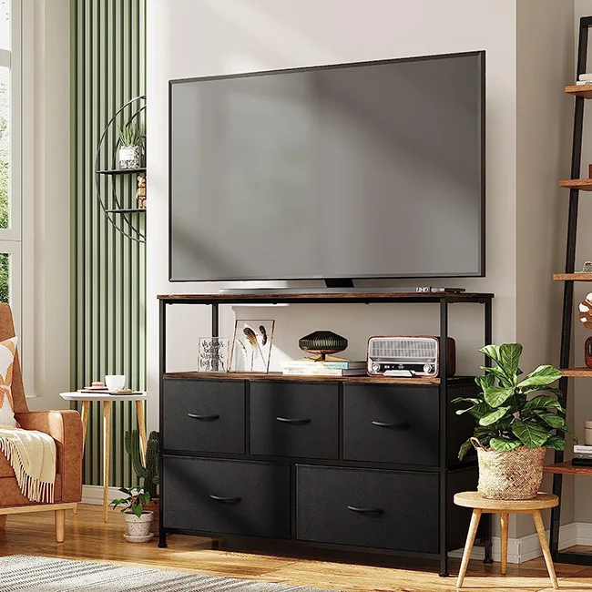 Chest Of Drawers Modern Storage Drawer Wooden Dresser Tv Stand ...