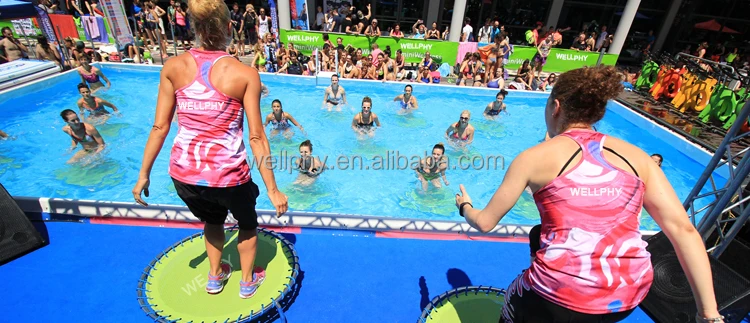 Ultimate Aqua Trampoline for Pools - Safe, Portable Underwater Fun ...