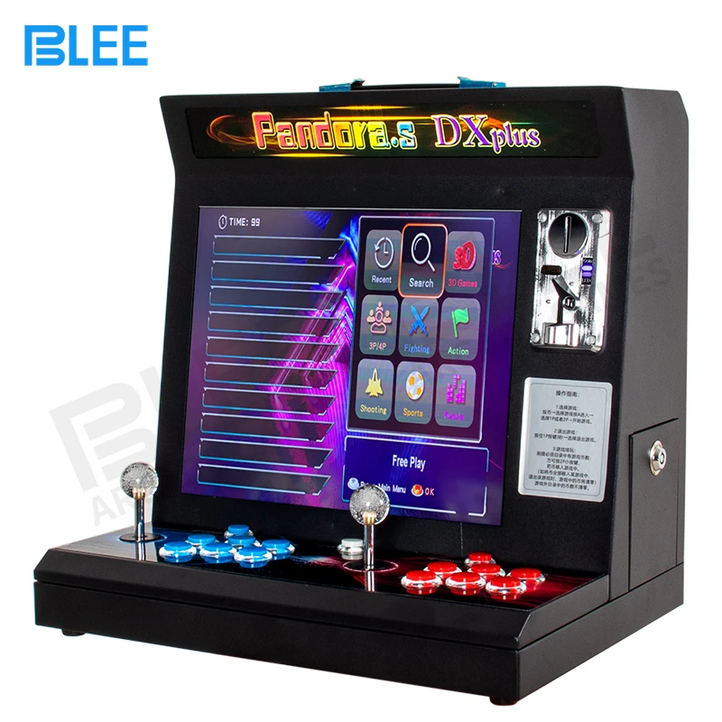 17 Inch Screen Dx Arcade Box Bartop Video Game Machine 5000 In 1 Street ...