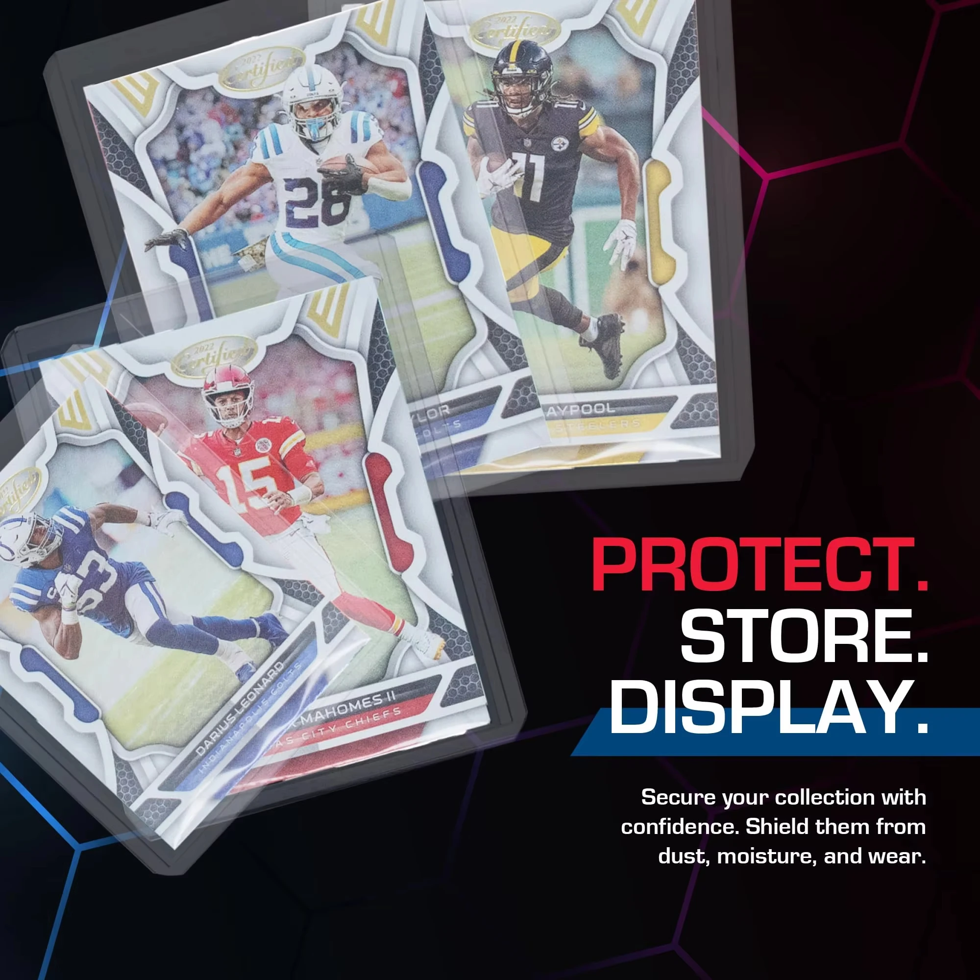 Customizable Top Loader Card Holder - Ideal for Sports & MTG