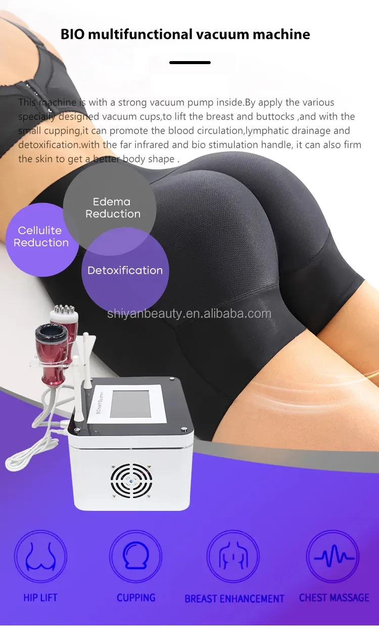 FSV01Non-surgical Buttock Butt Lifting/Breast Enlargement Machine Vacuum Machine for Breast and ...
