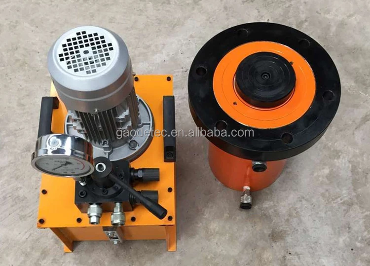 Flange Hydraulic Jack with Oil Rebound & Overflow for Lifting—Strong ...