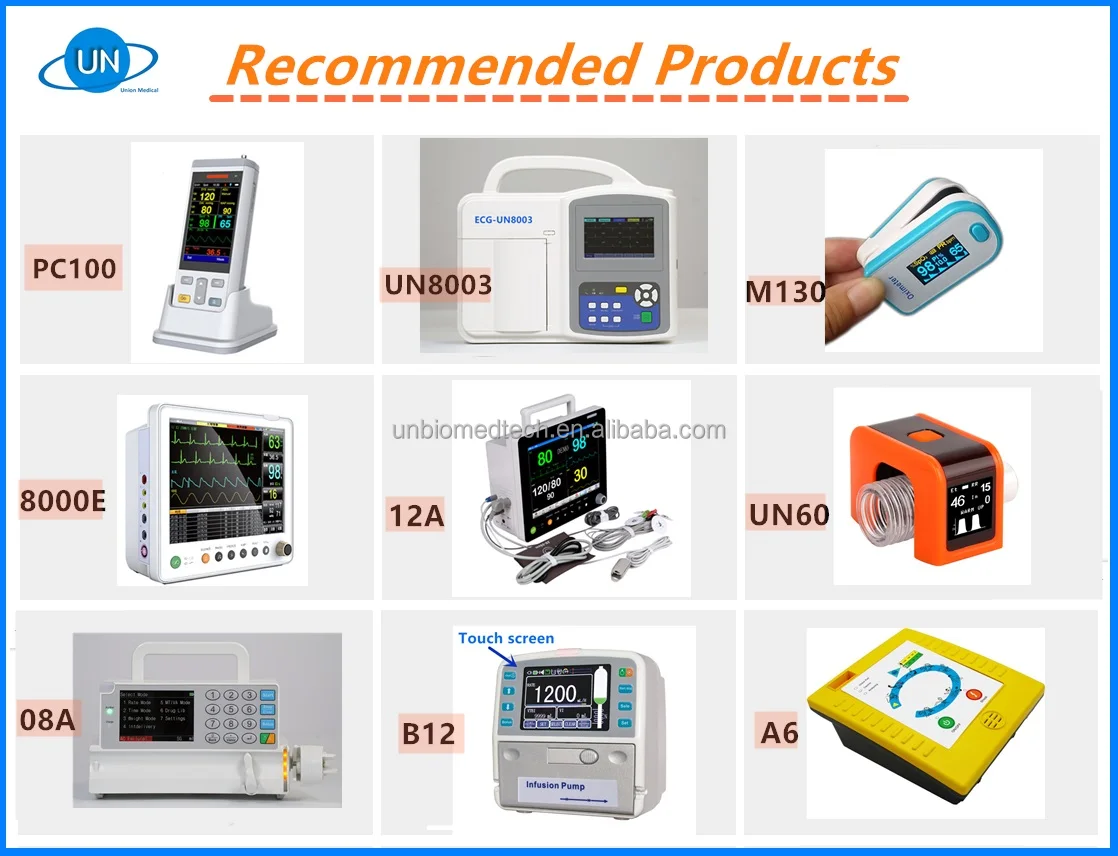 Modern Hospital Medical Equipments Multi-parameter 15 Inch Monitor With ...