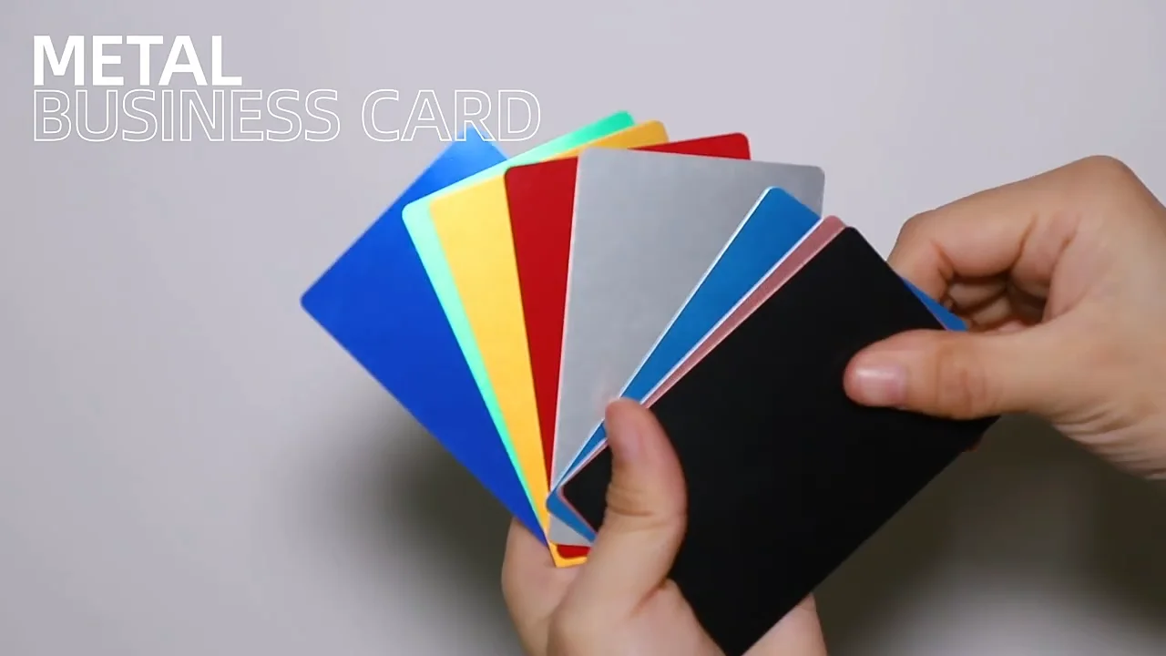 Business Card Custom Aluminum Stainless Steel Square Uv Plated Antique ...