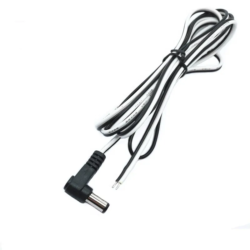Black PVC 3ft Male to Male Power Cord 5.5x2.1MM DC Power Cable| Alibaba.com
