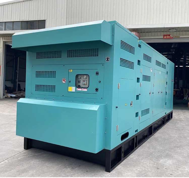 220 Volts 1500kva Powered Diesel Generator 1200kw Single Phase Three ...
